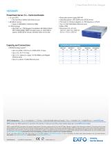 PowerHawk Multi-User Analyzer - EXFO - PDF Catalogs | Technical Documentation | Brochure