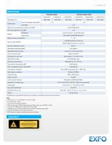 T100S-HP - EXFO - PDF Catalogs | Technical Documentation | Brochure