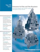 Type 300 Instrument Air Filter Regulator - ControlAir - PDF Catalogs ...