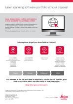 Laser Scanning Software Subscriptions Flyer - Leica Geosystems - PDF ...