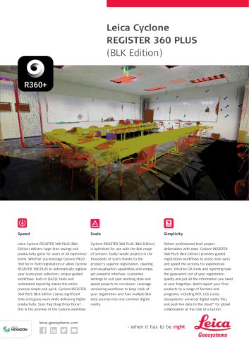 Leica ScanStation P50 Data Sheet - Leica Geosystems - PDF Catalogs ...