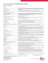 Leica Cyclone REGISTER 360 PLUS Data Sheet - Leica Geosystems - PDF ...
