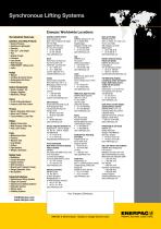 EVO-Series Synchronous Lifting System - ENERPAC - PDF Catalogs | Technical Documentation | Brochure