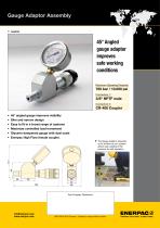 GA45GC Gauge Adaptor Assembly - ENERPAC - PDF Catalogs | Technical ...