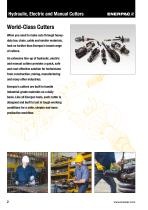 Hydraulic, Electric and Manual Cutters - ENERPAC - PDF Catalogs ...