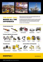 LSA-SERIES HYDRAULIC LINE STOP ACTUATORS - ENERPAC - PDF Catalogs ...