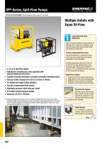 SFP-Series, Split-Flow Pumps - ENERPAC - PDF Catalogs | Technical ...