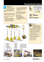SL, SBL-SERIES TELESCOPIC HYDRAULIC GANTRIES - ENERPAC - PDF Catalogs ...