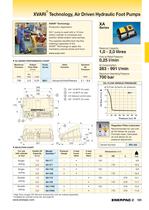 XA-Series, Air Driven Hydraulic Foot Pumps - ENERPAC - PDF Catalogs ...
