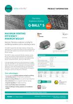 Flameless explosion vent - Q-Ball® S - REMBE® GmbH Safety+Control