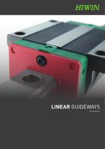 Linear guide with integrated displacement encoder - PG series - HIWIN GmbH - four-row ...