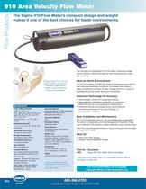 Flow - Hach - PDF Catalogs | Technical Documentation | Brochure