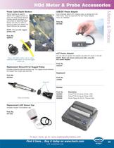 Meters & Probes - Hach - PDF Catalogs | Technical Documentation | Brochure