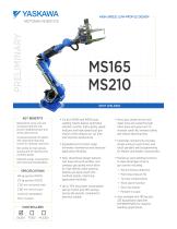 MS165/MS210 - MOTOMAN - PDF Catalogs | Technical Documentation | Brochure
