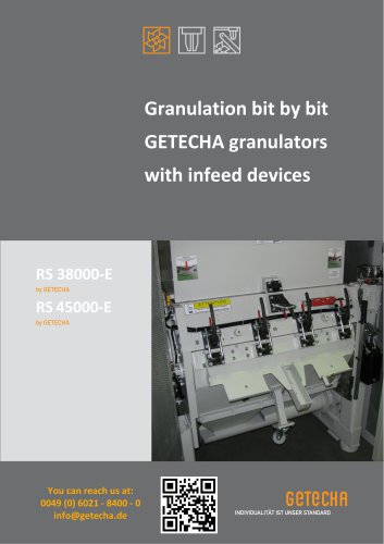 All GETECHA catalogs and technical brochures
