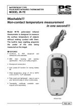 RADIATION THERMOMETERS Portable model - CHINO CORPORATION - PDF ...