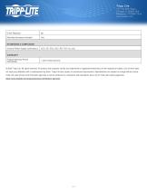 B116-002A-INT - TRIPPLITE - PDF Catalogs | Technical Documentation | Brochure