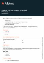 Alleima® 20C compressor valve steel - Sandvik Materials Technology ...