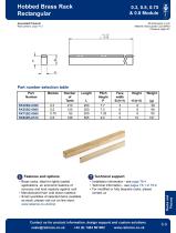 Racks and Pinions, Round and Rectangular - Reliance Precision Limited ...