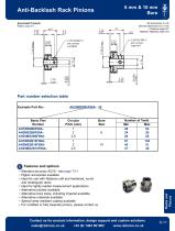 Racks and Pinions, Round and Rectangular - Reliance Precision Limited ...