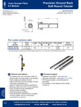 Racks and Pinions, Round and Rectangular - Reliance Precision Limited ...