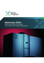 MASTERSIZER_3000 - Malvern Panalytical - PDF Catalogs | Technical ...