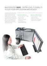 MASTERSIZER 3000 - Smarter particle sizing - Malvern Panalytical - PDF ...