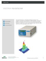 Viscotek UV-PDA Detector - Malvern Panalytical - PDF Catalogs ...