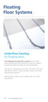 Polypipe Underfloor Heating - POLYPIPE - PDF Catalogs | Technical Documentation | Brochure