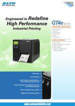 GT4e Series - SATO Asia Pacific - PDF Catalogs | Technical ...