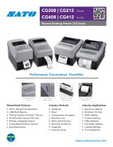 CG2 | 2-Inch Thermal Desktop Printer - SATO America - PDF Catalogs ...