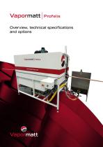 Wet blast cabinet - Profelis - Vapormatt - automatic / rugged ...