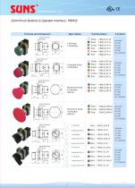 22mm Push Buttons & Operator Interface - PBM22 - SUNS - PDF Catalogs ...