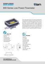 Turbine flow meter - 800 series - Titan Enterprises - volume / for ...
