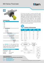 NSF-Approved 800 Series Turbine Flowmeter - Titan Enterprises - PDF ...