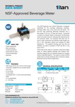 Turbine flow meter - 300-010 - Titan Enterprises - volume / for water ...