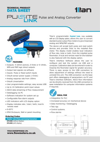 Oval Gear Flowmeters Overview - Titan Enterprises - PDF Catalogs ...
