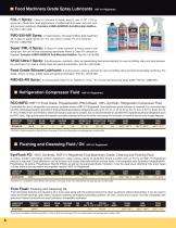 NSF H-1 Registered Food Machinery Lubricants Catalog - Lubriplate - PDF ...