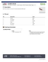 CA-MIC6-W6-NC 6-Pin Micro Connector / Unterminated, 6-Wire Discrete ...