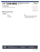 CON-MD6 6-Pin Modular Connectors - US Digital - PDF Catalogs ...