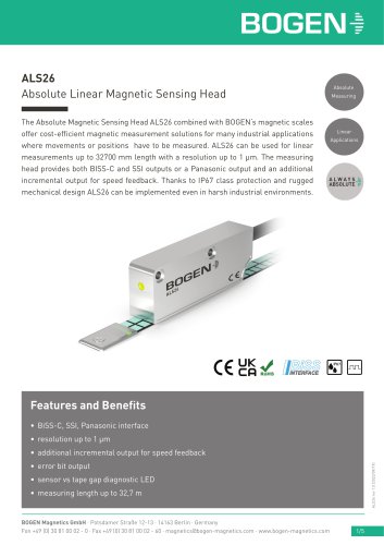 RMSN - BOGEN Magnetics GmbH - PDF Catalogs | Technical Documentation ...
