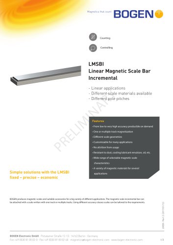 RMSN - BOGEN Magnetics GmbH - PDF Catalogs | Technical Documentation ...