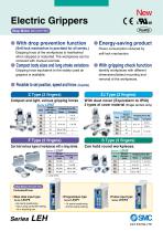 LEHF, Electric Gripper, 2-Finger, Horizontal Type - SMC Corporation of ...