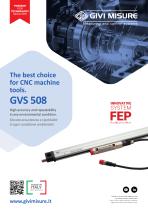 Absolute linear encoder - GVS 508 - GIVI MISURE - optical / SSI / IP64
