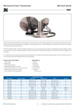 Bearing Supported Stub Shafts - jbj Techniques Limited - PDF Catalogs ...