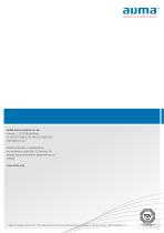 AUMA Support App - AUMA - PDF Catalogs | Technical Documentation | Brochure