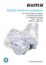 Electric multi-turn actuators - AUMA - PDF Catalogs | Technical Documentation | Brochure