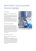 Vacuum controller VACUU·SELECT® and gauges - VACUUBRAND - PDF Catalogs ...
