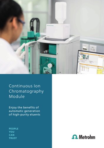 OMNIS Titrator - Metrohm - PDF Catalogs | Technical Documentation | Brochure