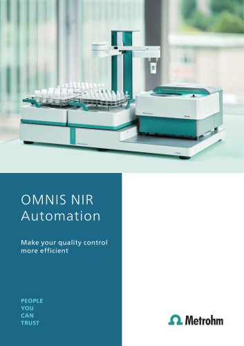 OMNIS Titrator - Metrohm - PDF Catalogs | Technical Documentation ...